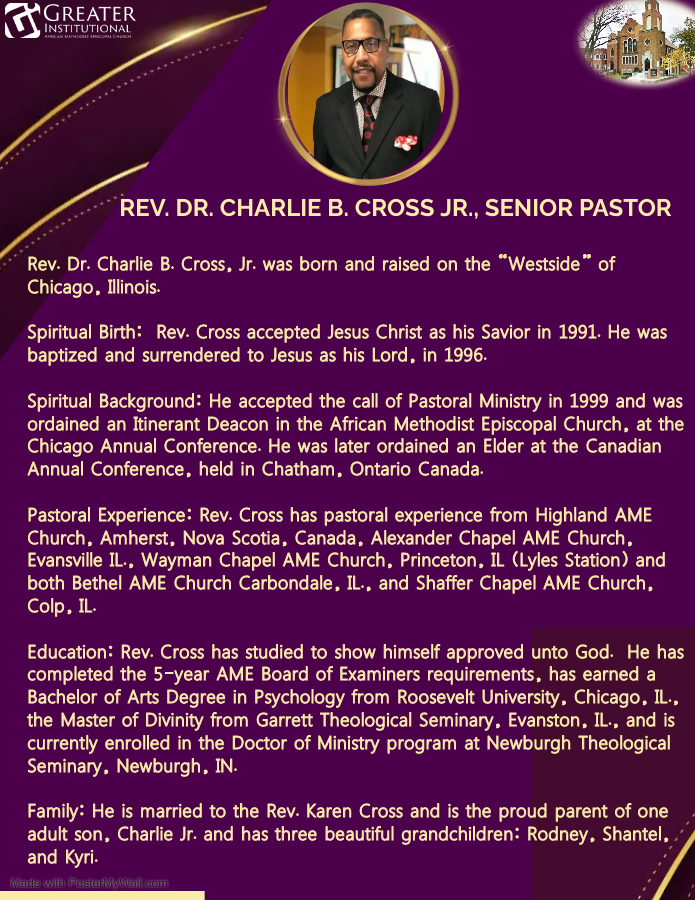 Home1 | Greater Institutional AME Church