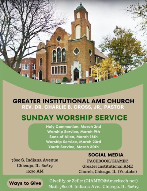 Home1 | Greater Institutional AME Church